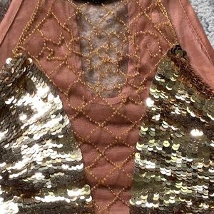 Custom made | Tops | Beaded Lace Halter Top | Poshmark